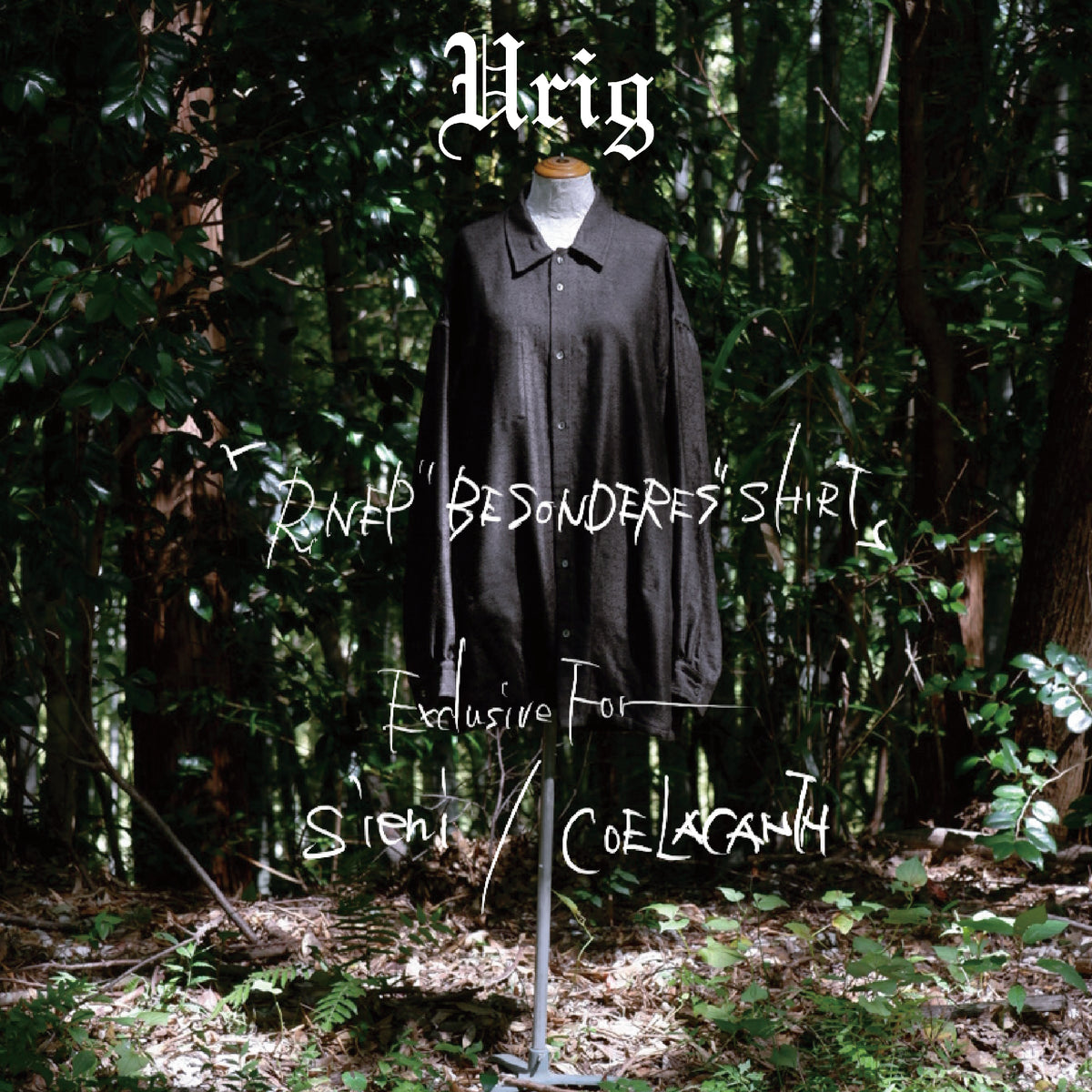 二人の特別なシャツ | Exclusive by Urig – coelacanth