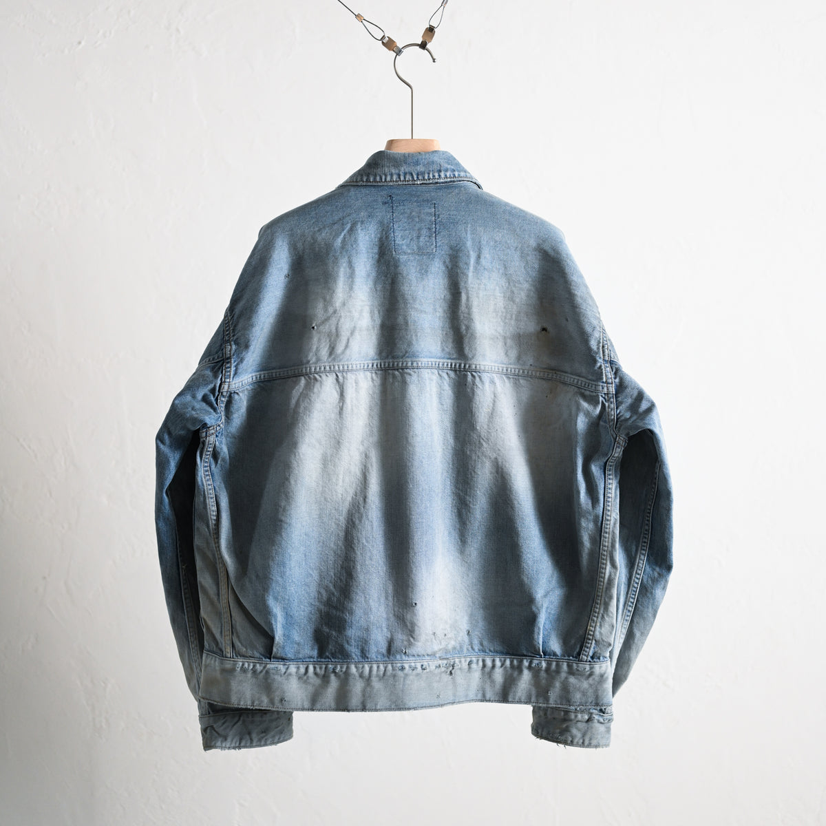 ANCELLM - AGING DENIM JACKET, L.INDIGO | COELACANTH アンセルム 正規取扱店 公式通販サイト ...