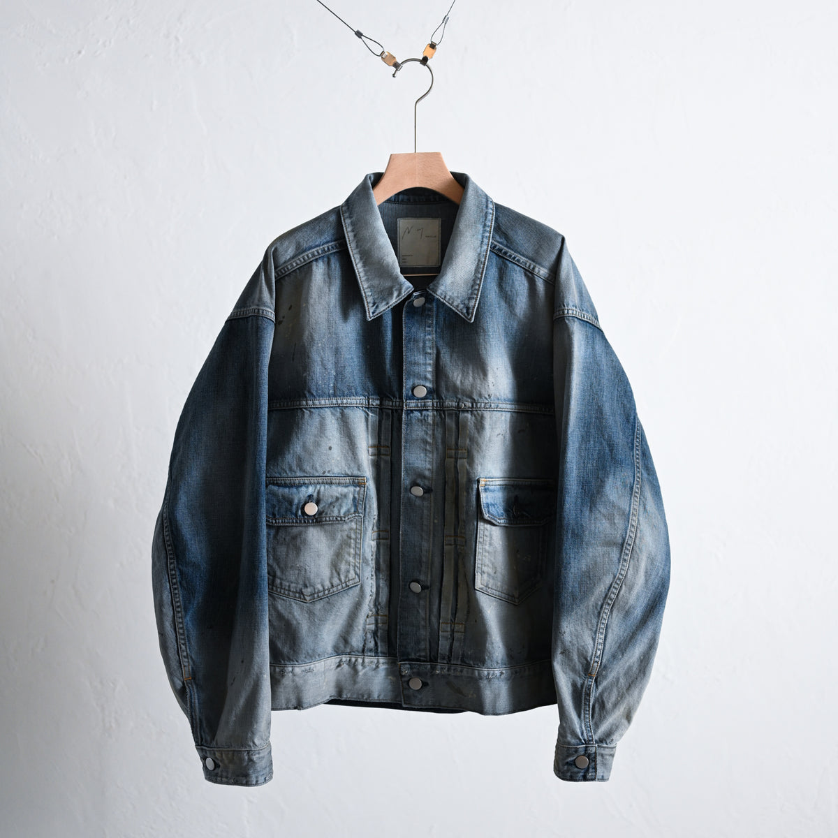 ANCELLM - AGING DENIM JACKET, D.INDIGO | COELACANTH アンセルム正規取扱店 公式通販サイト ...