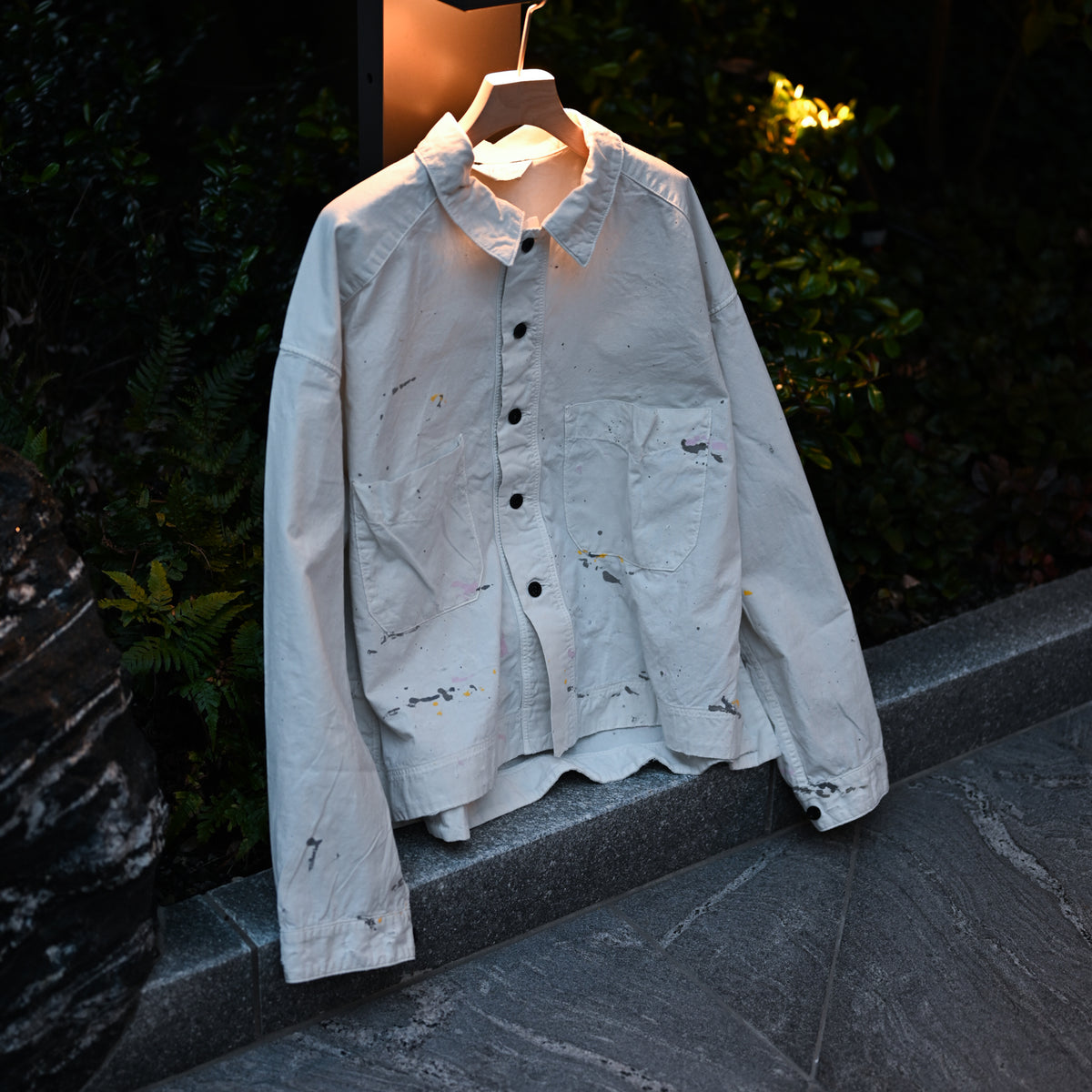 ANCELLM - CHAMBRAY SHIRT JACKET | COELACANTH アンセルム 正規取扱店 公式通販サイト ...