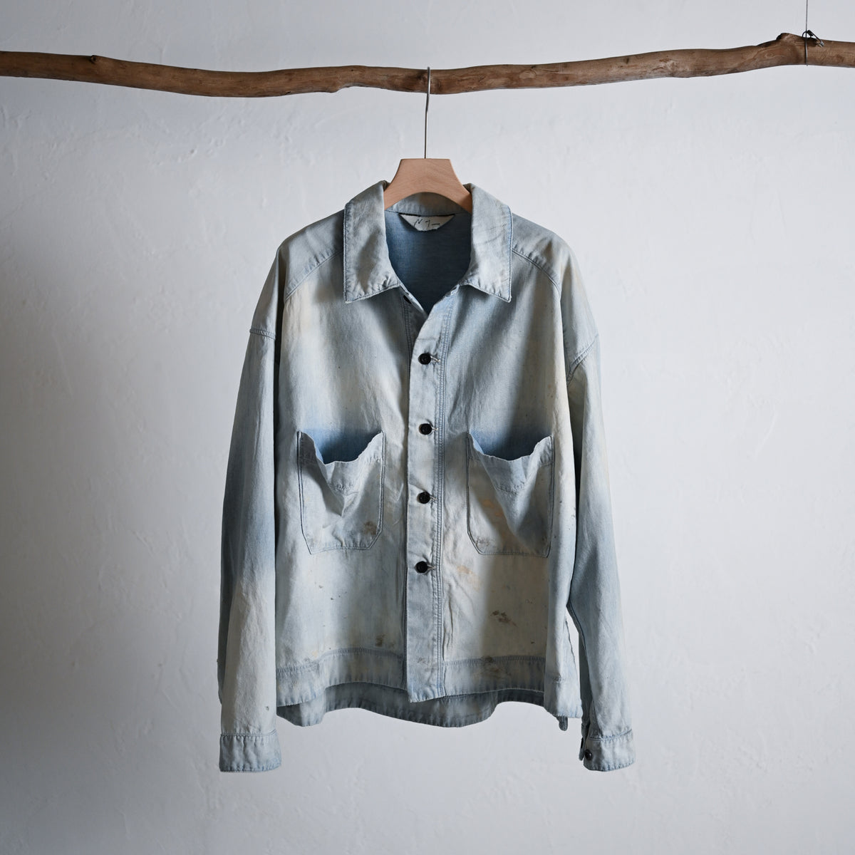 ANCELLM - CHAMBRAY SHIRT JACKET | COELACANTH アンセルム 正規取扱店 公式通販サイト ...
