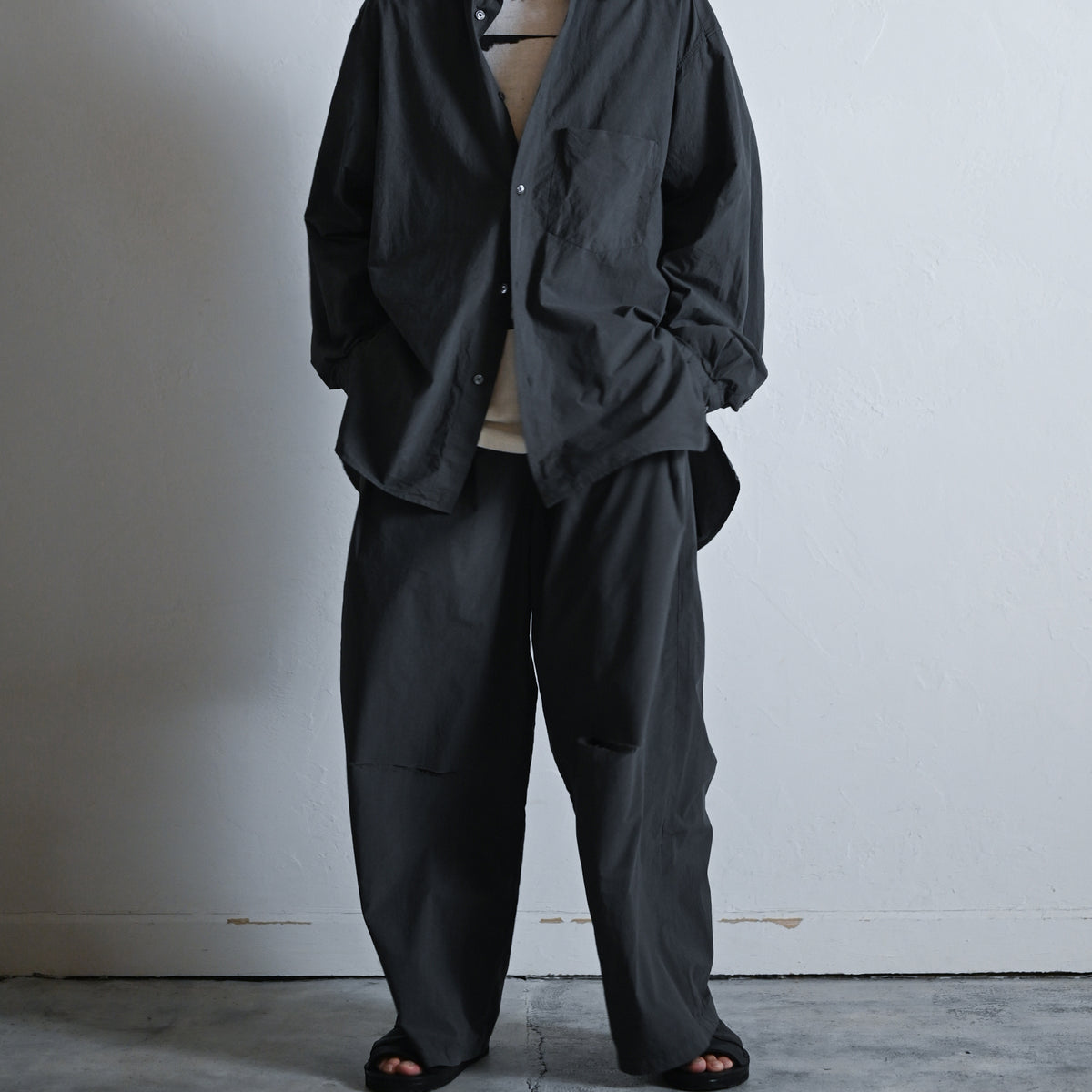 ANCELLM - DYED SHRINK OVER SHRT EX | COELACANTH アンセルム 正規取扱店 公式通販サイト ...
