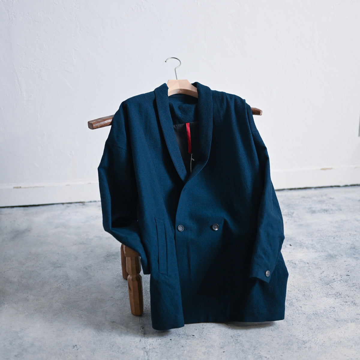 YANTOR - Turquoise Wool Jacket | COELACANTH ヤントル 正規取扱店 公式通販サイト – coelacanth
