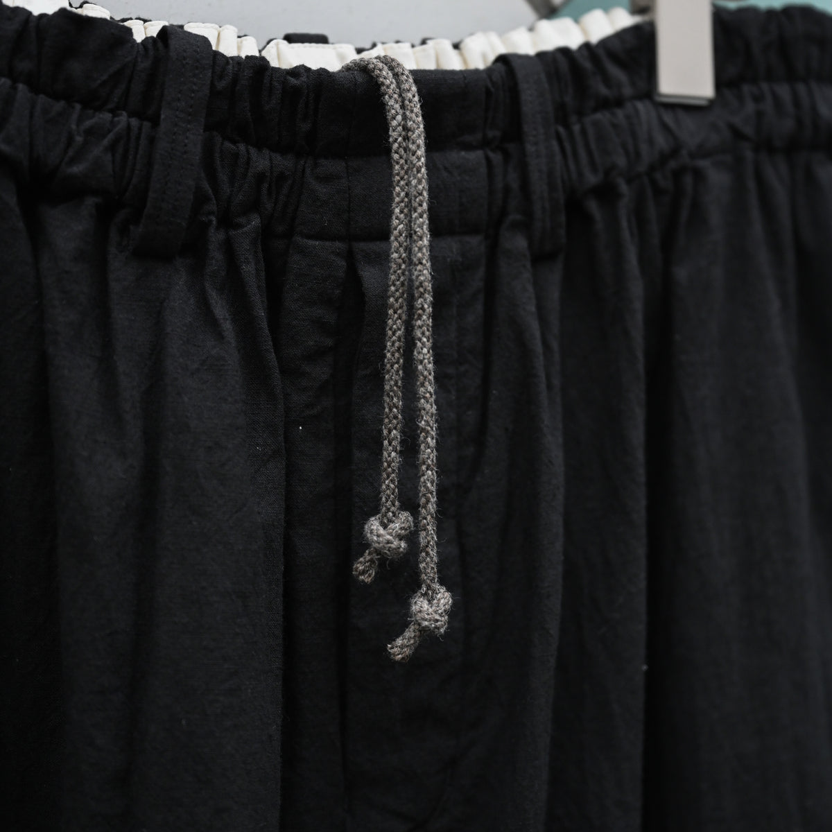 YUTA MATSUOKA - CIRCLE PANTS, sheeting dyed plain weaven – coelacanth
