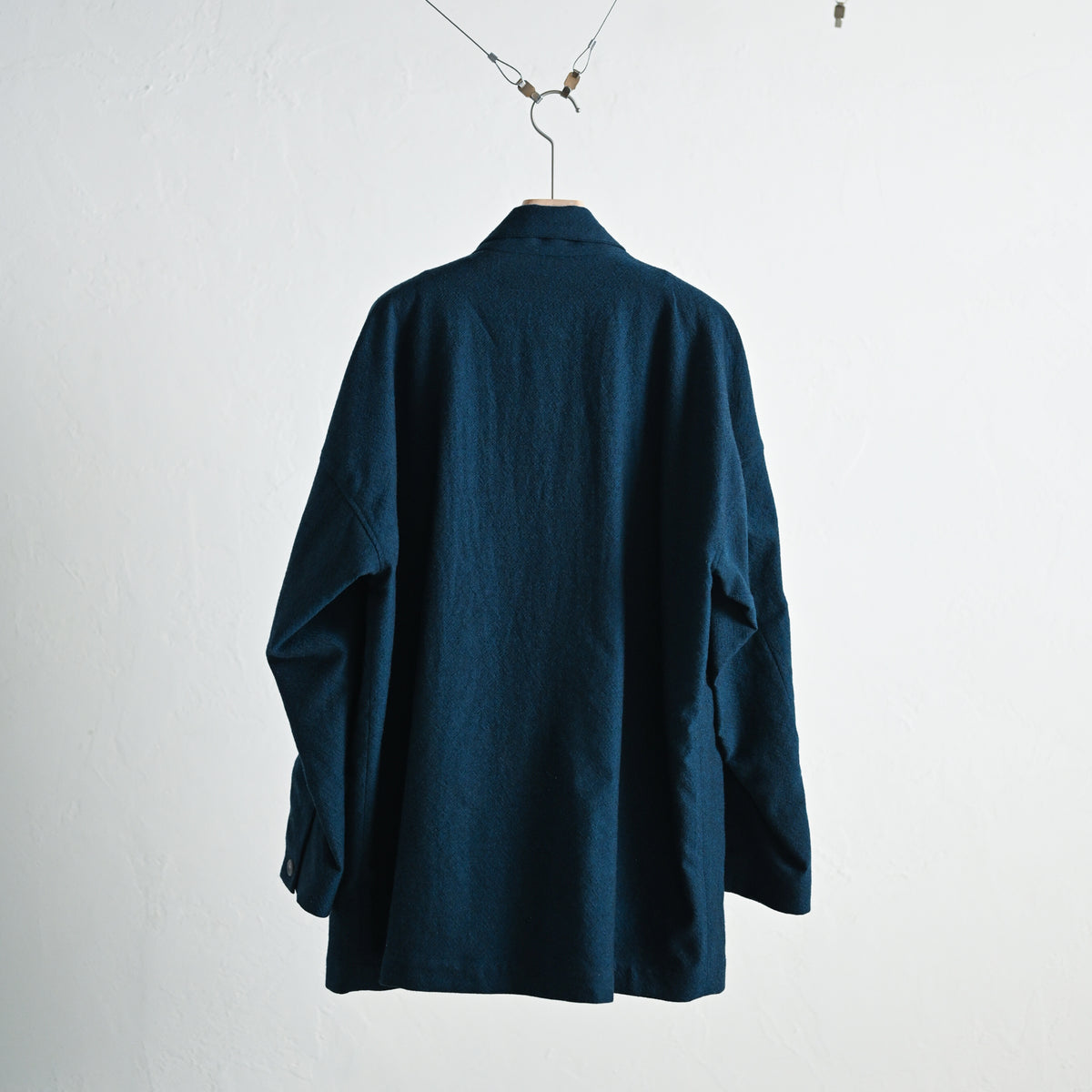 YANTOR - Turquoise Wool Jacket | COELACANTH ヤントル 正規取扱店 公式通販サイト – coelacanth