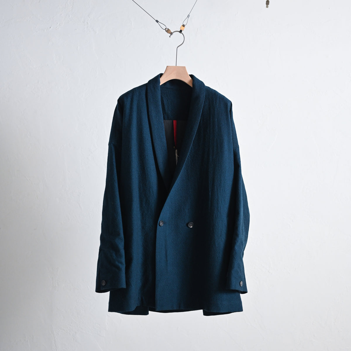 YANTOR - Turquoise Wool Jacket | COELACANTH ヤントル 正規取扱店 公式通販サイト – coelacanth