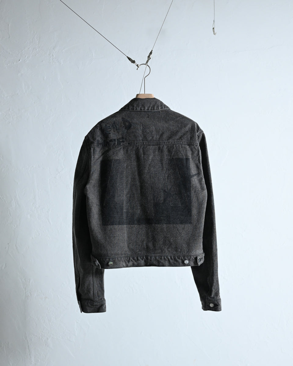 Fujimoto - Hidden Prints Denim Jacket | COELACANTH フジモト 正規取扱店 公式通販サイト ...