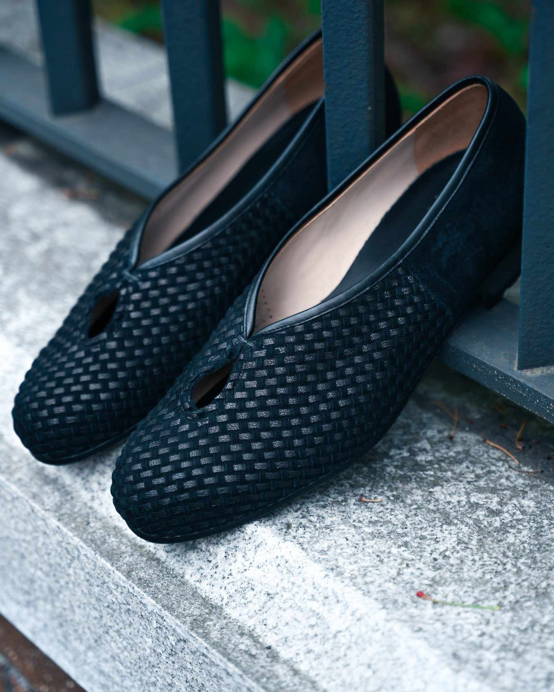 Tear Pumps - Mesh Goat Suede - Post Production ポストプロダクション | COELACANTH ...