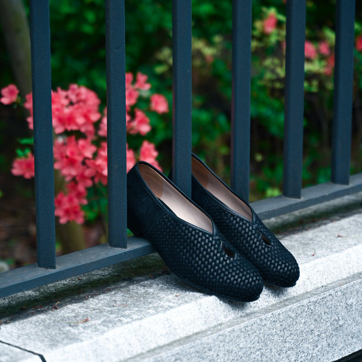 Tear Pumps - Mesh Goat Suede - Post Production ポストプロダクション | COELACANTH ...